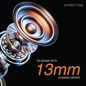 JC Spectre Wireless Earbuds – 13mm Driver, ANC + ENC, 45H Playtime, BT ...